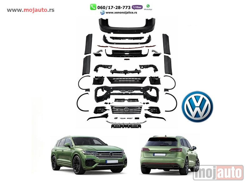Vw touareg 18-23 r line body bodi kit