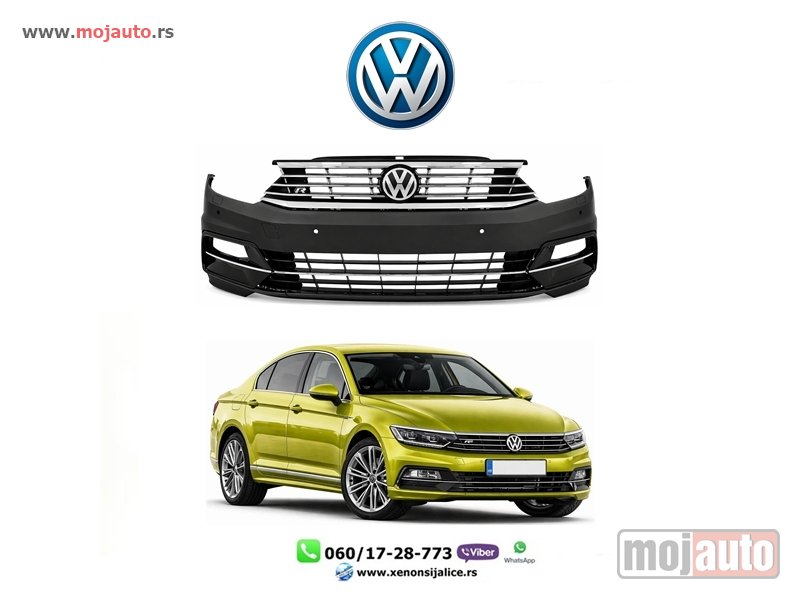 Vw passat b8 r line body bodi kit prednji