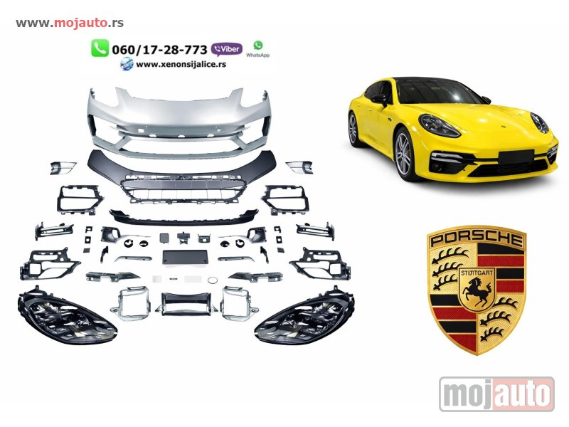 Porsche panamera 10-17 body bodi kit prednji