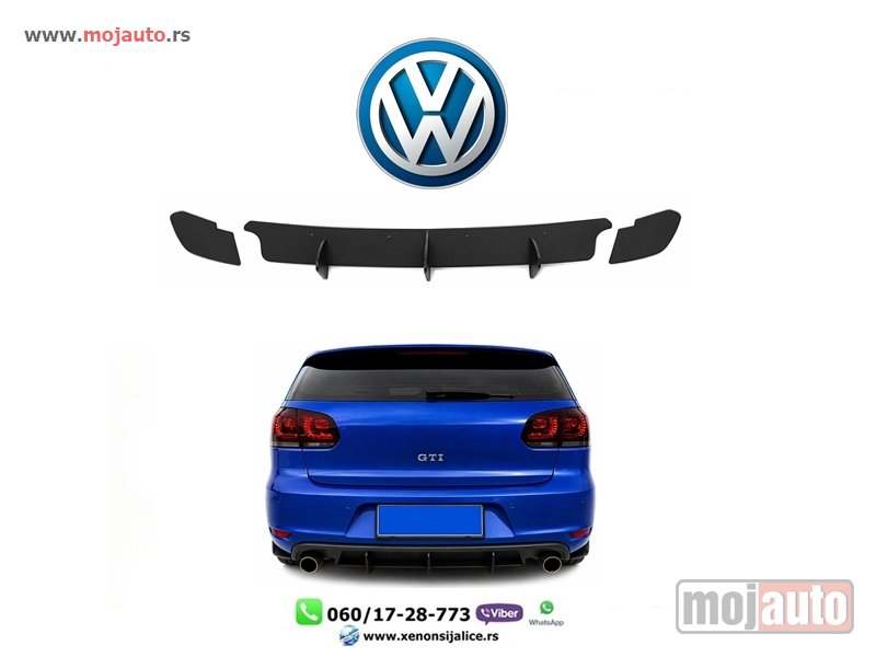 Vw golf 6 gti difuzor
