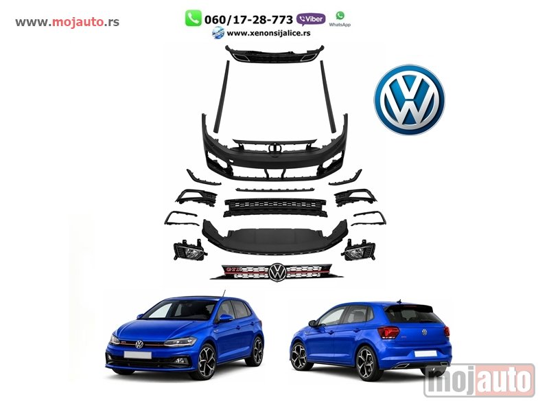 Vw polo 18-22 gti body bodi kit