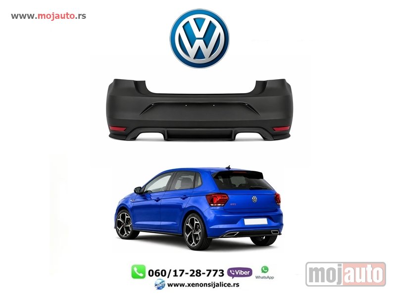 Vw polo 18-22 gti body bodi kit zadnji