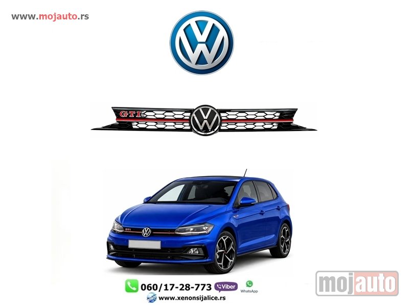 Vw polo 18-22 gti maska