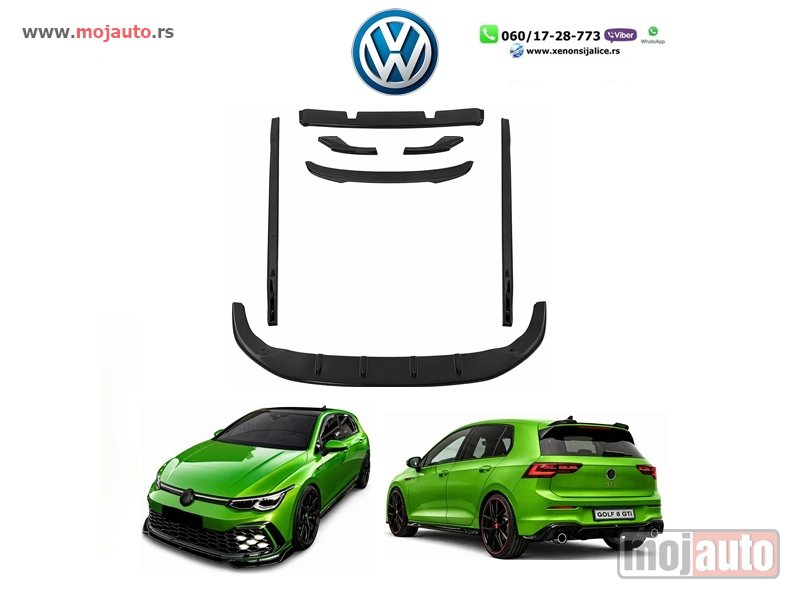 Vw golf 8 gti/r body bodi kit aero kit