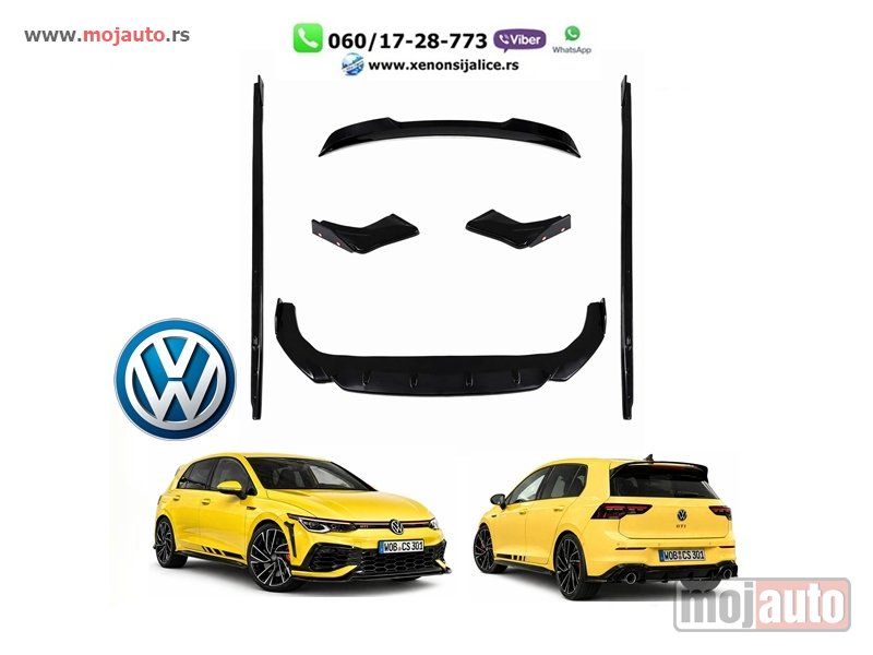 Vw golf 8 gti/r body bodi kit aero kit
