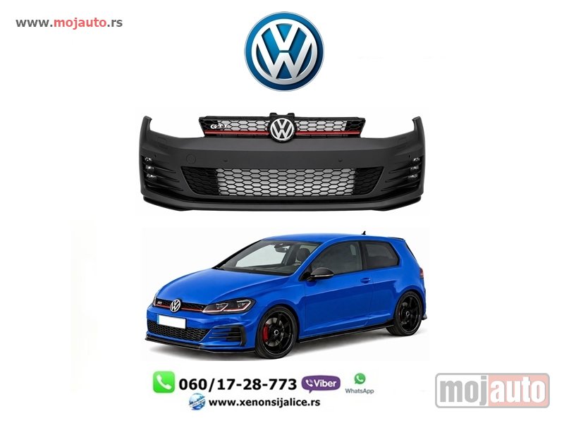 Vw golf 7.5 gti body bodi kit prednji