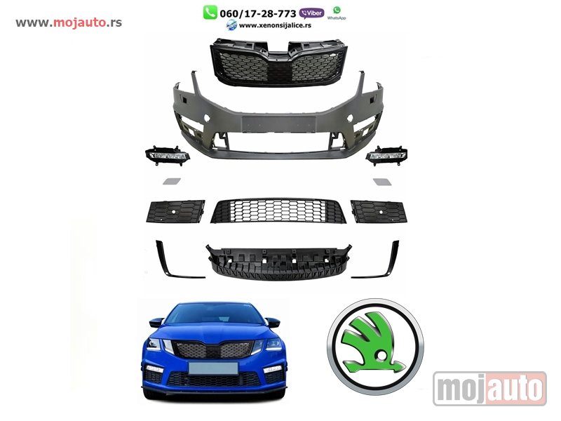 Skoda octavia 17-19 rs body bodi kit