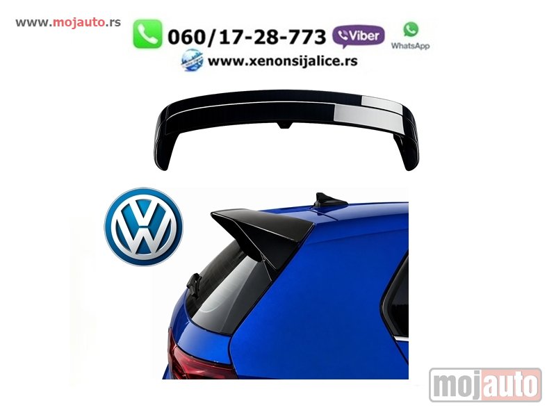 Vw golf 8 gti/r spojler