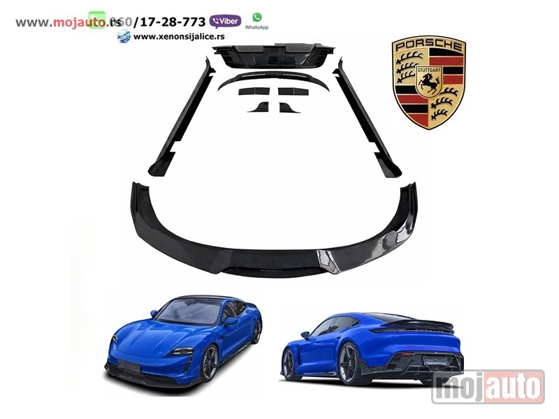 Porsche taycan body bodi kit aero kit