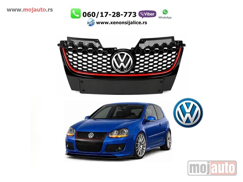 Vw golf 5 gti maska