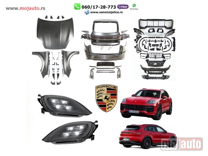 Porsche cayen 11-17 body bodi kit