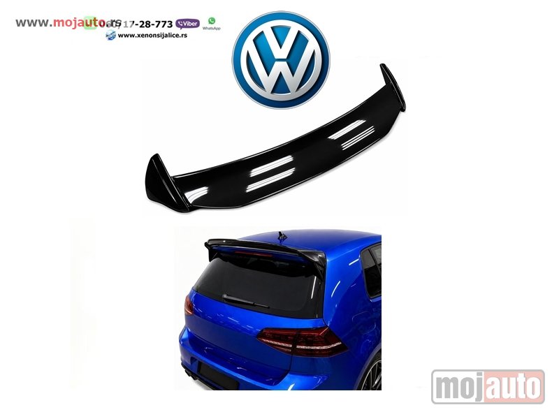Vw golf 7 gti/r spojler