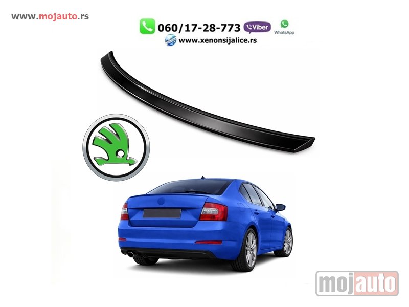Skoda octavia 17-19 spojler