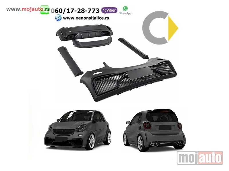 Body bodi kit smart 453 brabus