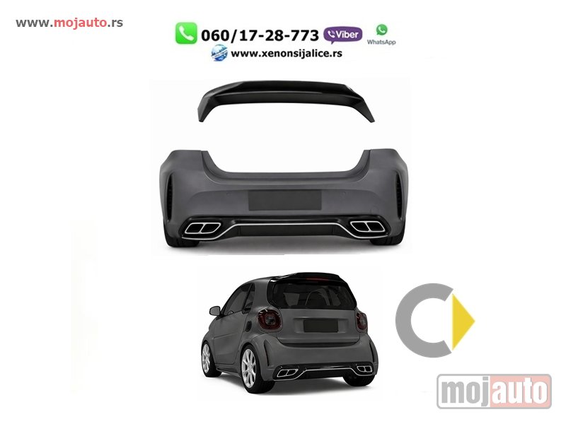 Body bodi kit smart 453 brabus zadnji