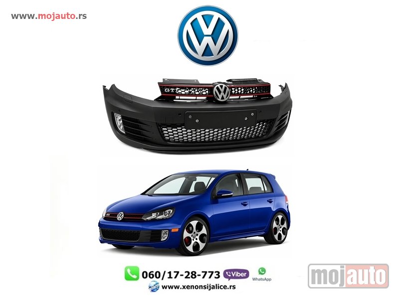 Vw golf 6 body bodi kit gti prednji