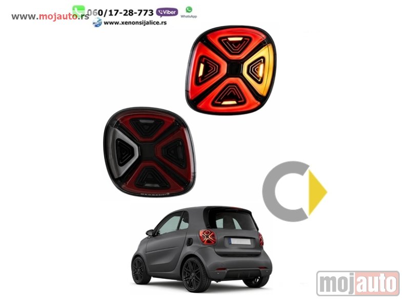 Led stop svetla smart 453 brabus