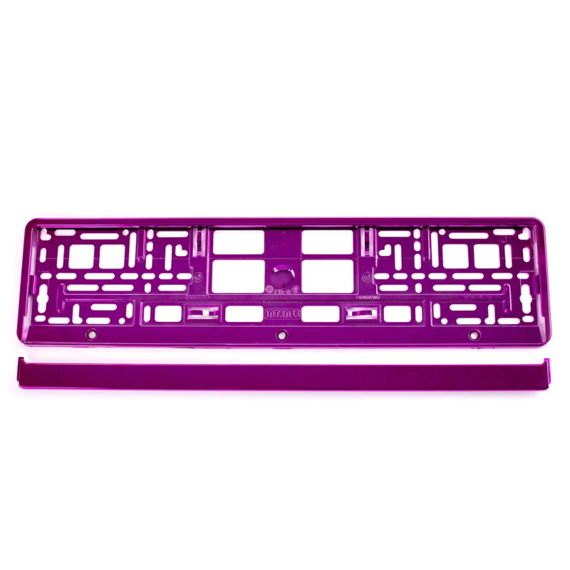 Okvir za tablice, plastični, metalik pink – Amio 03176