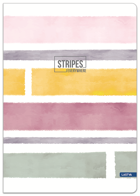 SVESKA TP 96 LISTOVA A5 KARO STRIPES (više dezena)