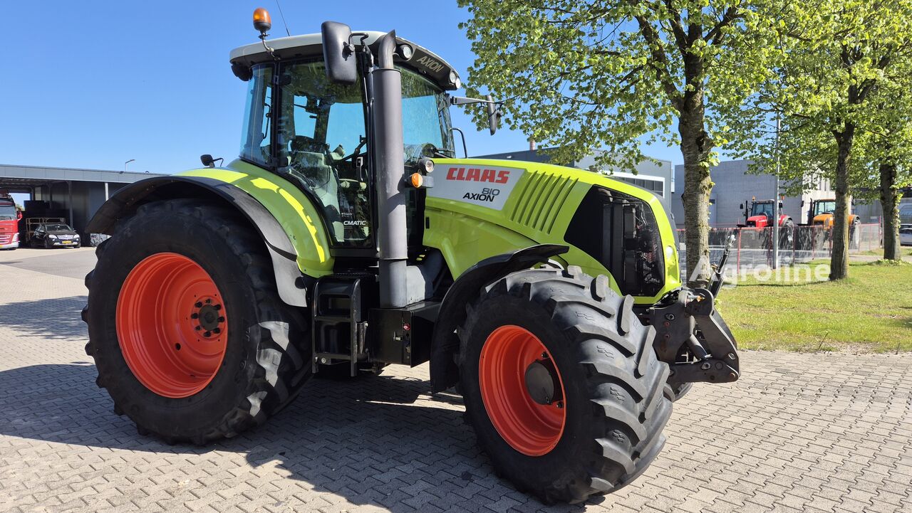 Claas Axion 810 C-Matic Cebis 50Kmh. Lucht, Fronthef PTO traktor točkaš