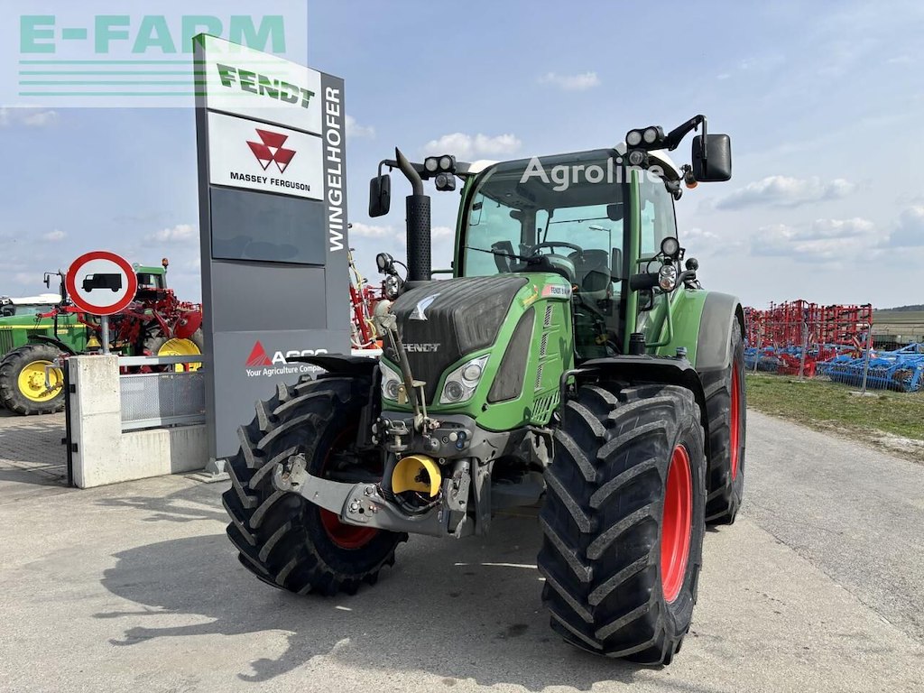 Fendt 514 vario profi traktor točkaš