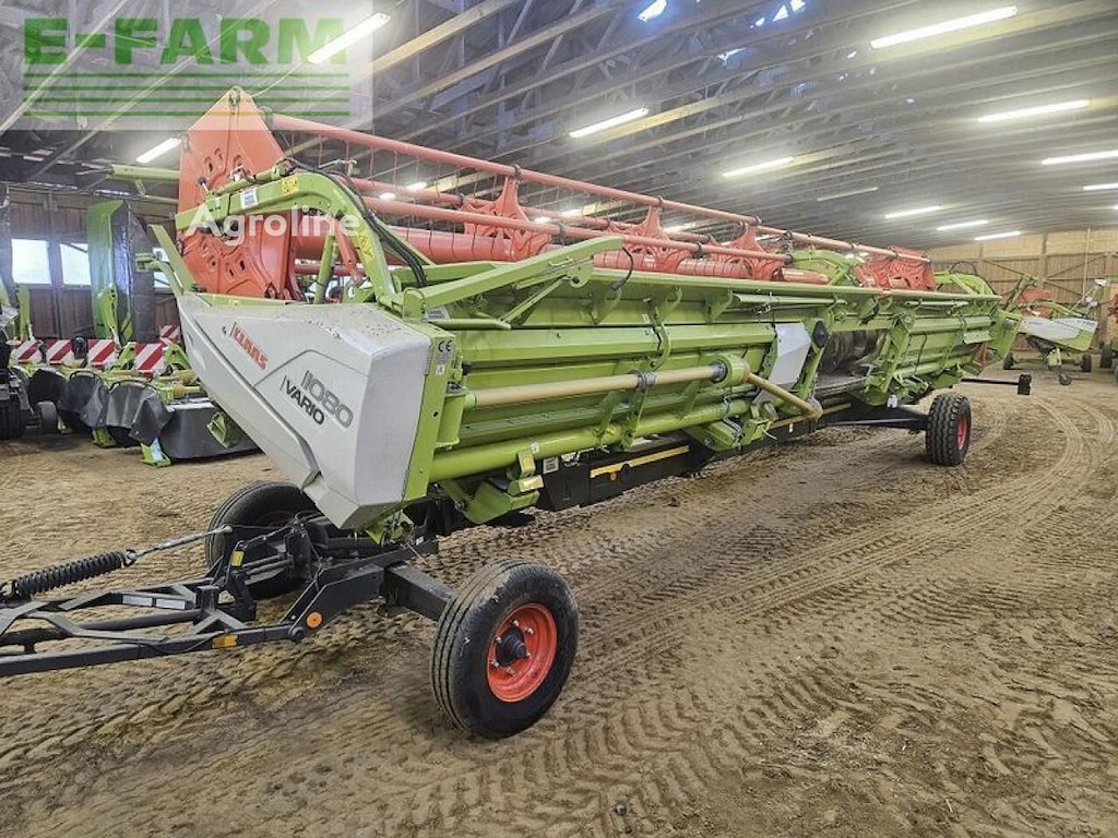 Claas vario 1080 + rapstrenner + transportwagen adapter za žito