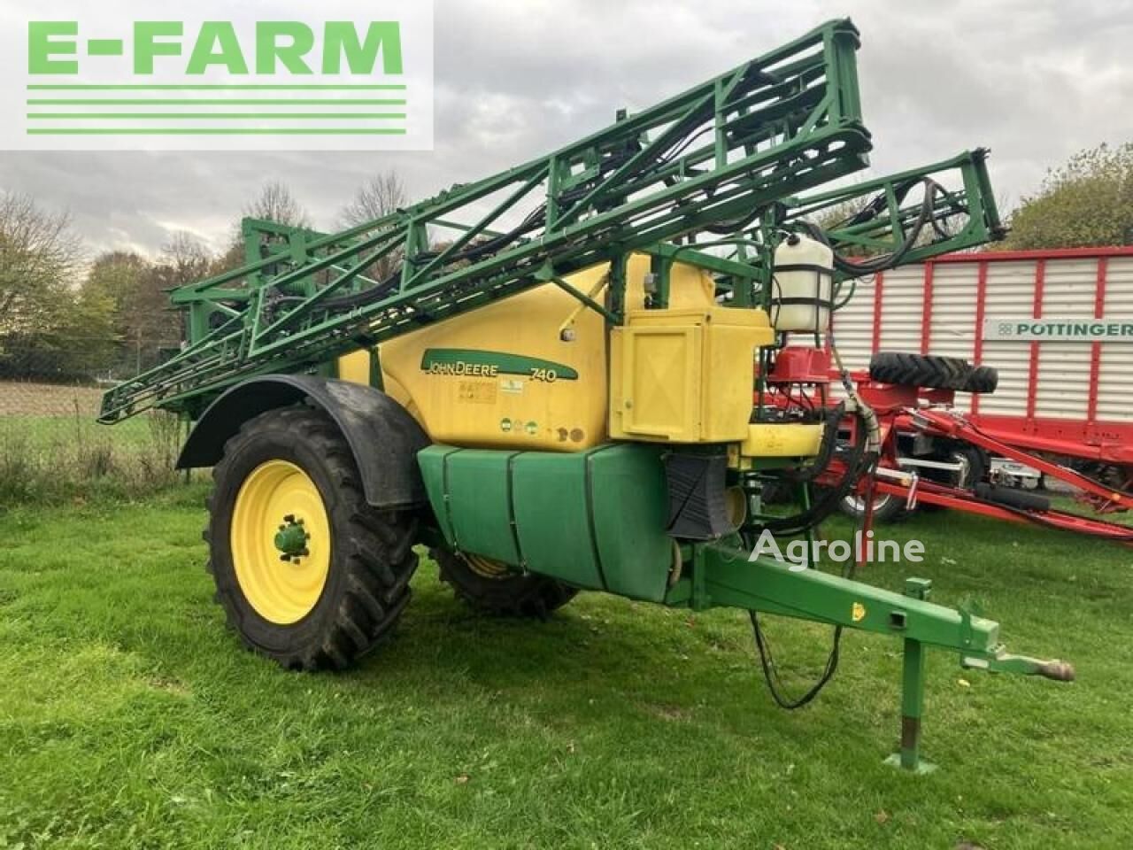 John Deere 740 anhängefeldspritze vučena prskalica