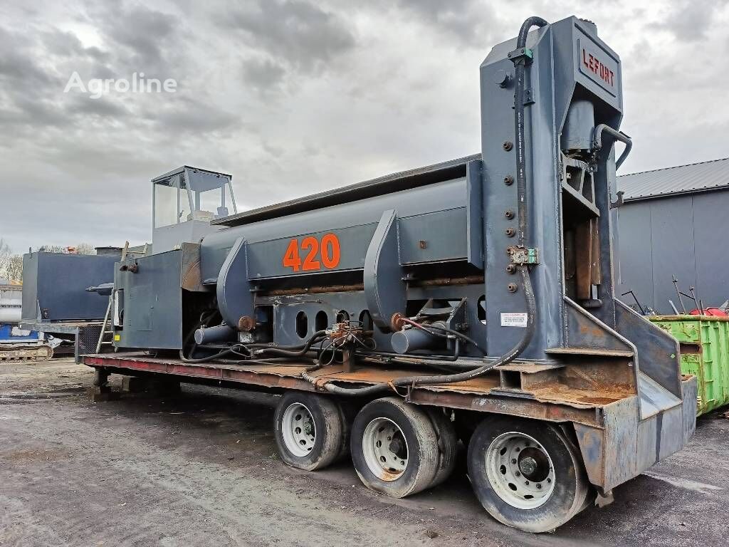 Lefort 420 500 shear baler Schere Konkeror Konqueror balirka za okrugle bale