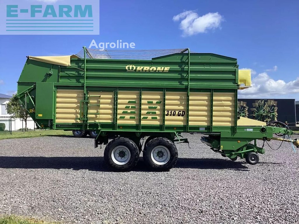Krone Krone ax 310 gd samoutovarna prikolica