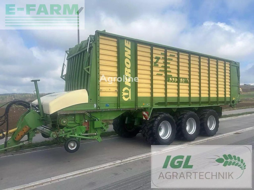 Krone Krone zx 550 gl samoutovarna prikolica