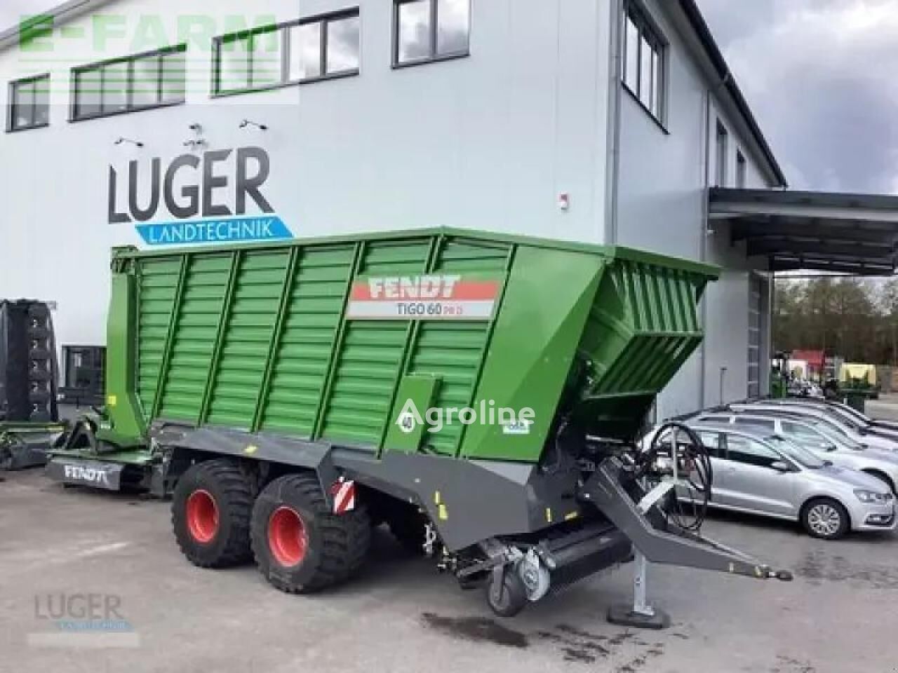 Fendt FENDT tigo pr 60 samoutovarna prikolica