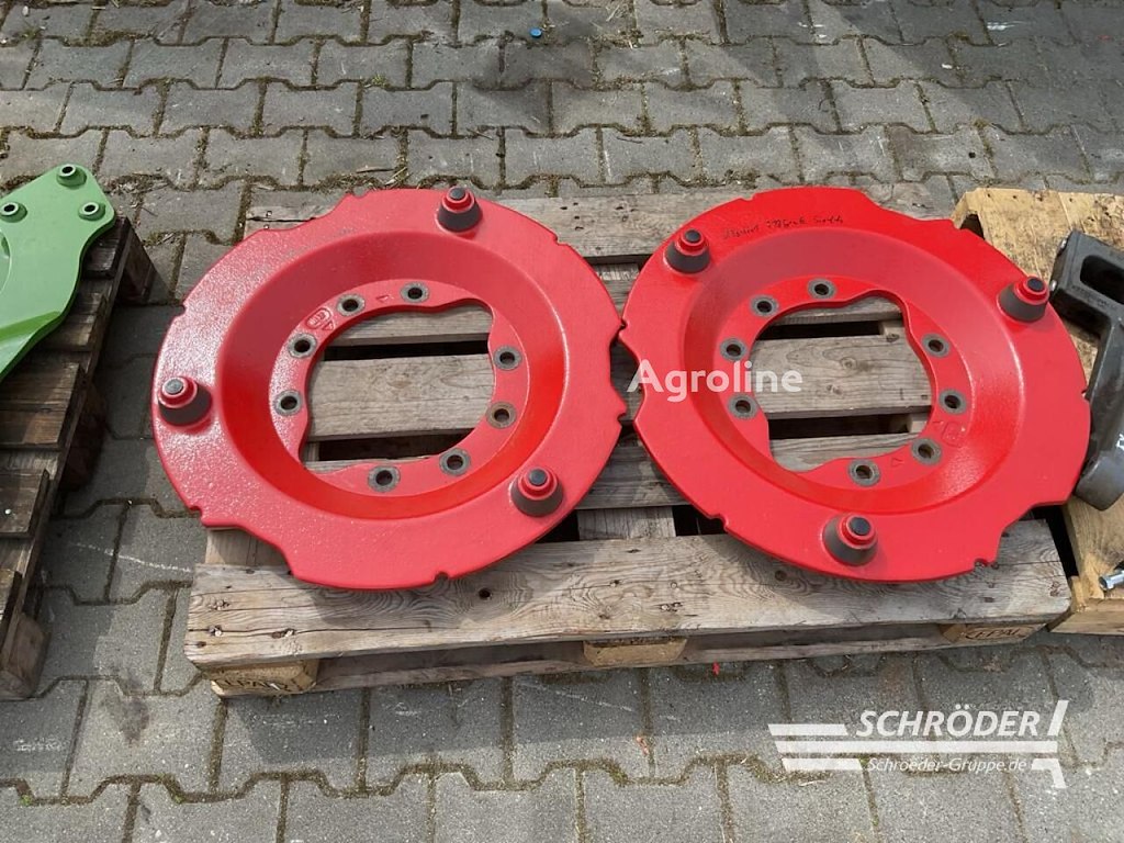 Fendt ANBAUSATZ / ADAPTERPLATTEN RADGEWICHTE protivteža traktora
