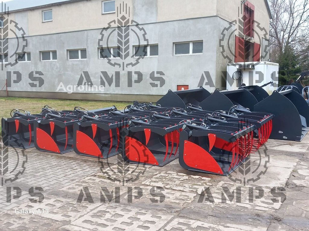 Nova AMPS Łycho-Krokodyl II-Sił. Zęby Kute/ GREIFSCHAUFEL/ KROKOSCHAUFEL kašika za silos