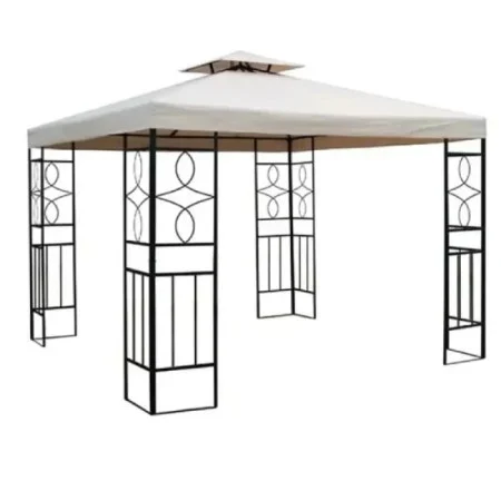 Lemon 22-0075 Sklopivi baštenski paviljon Gazebo 3x3m beli