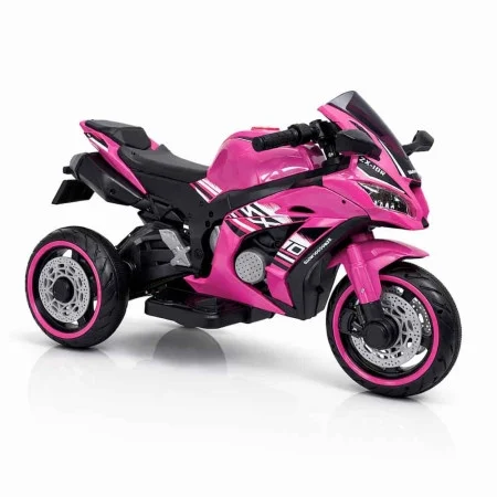 Motor NINJA 2.0 Roze – Veliki Dečiji motor na akumulator na 3 točka (12V) ( SM-25405R )