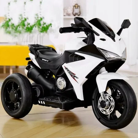Dečiji Motor na akumulator na 3 točka Beli (6V) – SM-25002B