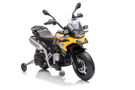 Dečiji licencirani motor na akumulator BMW F850 GS – Žuti