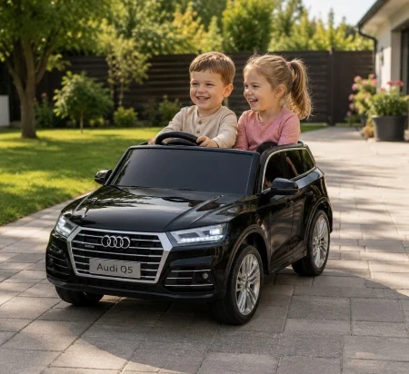 Dečiji auto na akumulator Audi Q5 4x4 Dvosed Licencirani – Crni