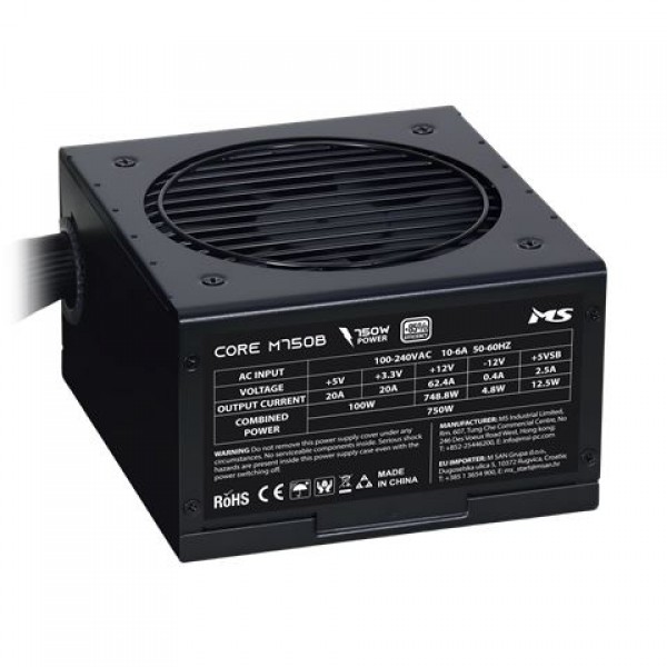 NAPAJANJE MS CORE M750B ATX3.1
