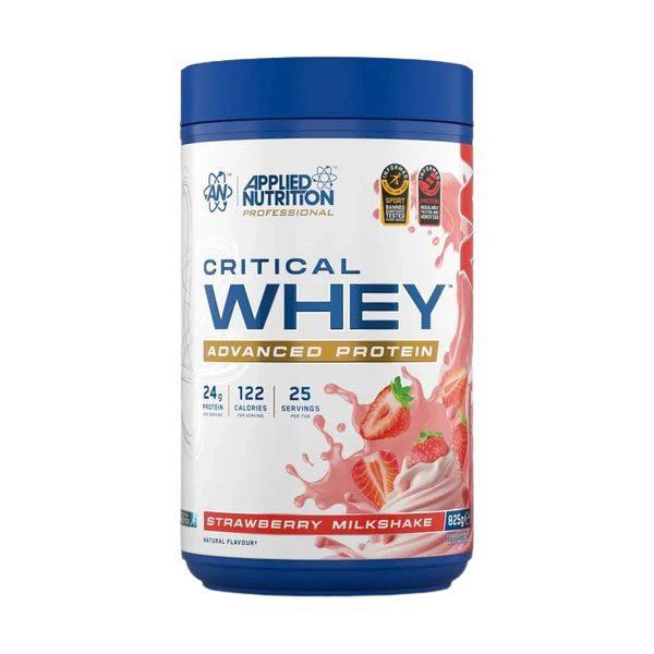 Applied Nutrition™ Critical Whey Strawberry Milkshake 825g