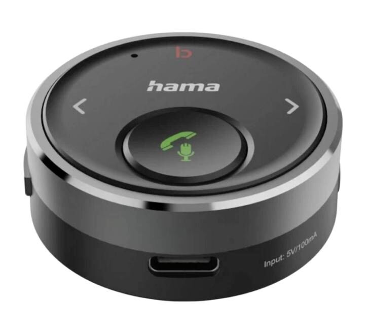 HAMA BLUETOOTH PRIJEMNIK ZA AUTO SA 3,5 MM DŽEKOM HANDS-FREE 14173