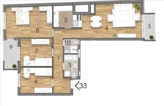 Novi Sad, Bulevar Oslobođenja, Stan, 4.0, 97m2