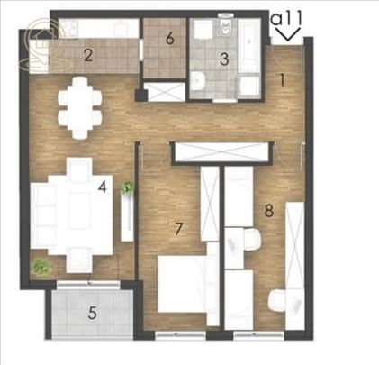 Prodaja useljivih stanova na Telepu, 75 m² i 80 m²