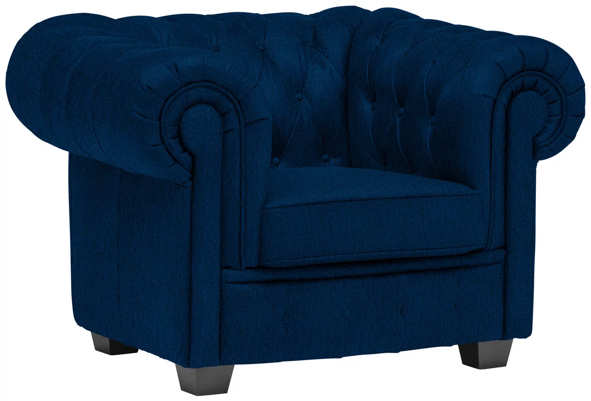 Landscape CHESTERFIELD FOTELJA 115/76,5/96 cm , plava