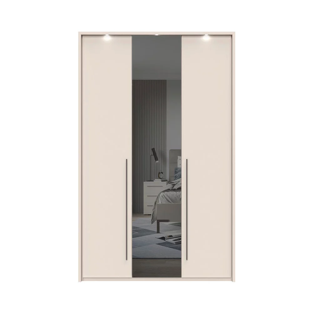 ORMAR SA KLASIČNIM VRATIMA kašmir 142/226/60 cm
