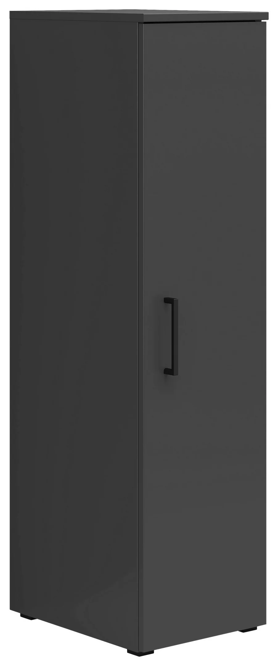 Carryhome VIŠENAMENSKI ORMAR grafitno siva 30/115/40 cm