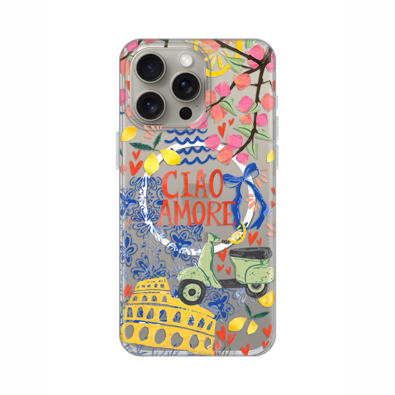 Futrola print Magsafe za iPhone 15 Pro Max 6.7 Ciao Amore