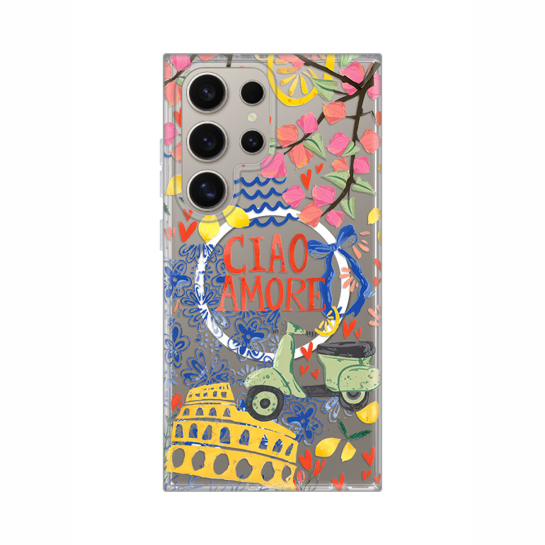 Futrola print Magsafe za Samsung S928B Galaxy S24 Ultra Ciao Amore