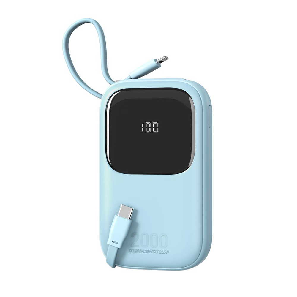 Power Bank baterija Moxom MX-PB129 PD20W + QC18W + SCP22.5W 20000mAh plavi (MS)