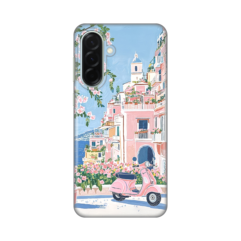 Silikonska futrola print za Samsung A366 Galaxy A36 5G Pink Italy